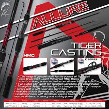 ROD ASSASSIN ALLURE TIGER CAST 7FT 3PCE HEAVY – All Out Angling