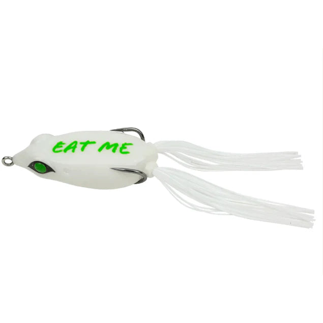 GOOGAN FILTHY FROG 2 1/2INCH WHITE – All Out Angling