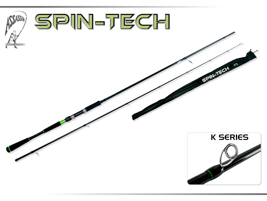 ROD ASSASSIN SPIN-TECH 10FT XH 1-3OZ – All Out Angling