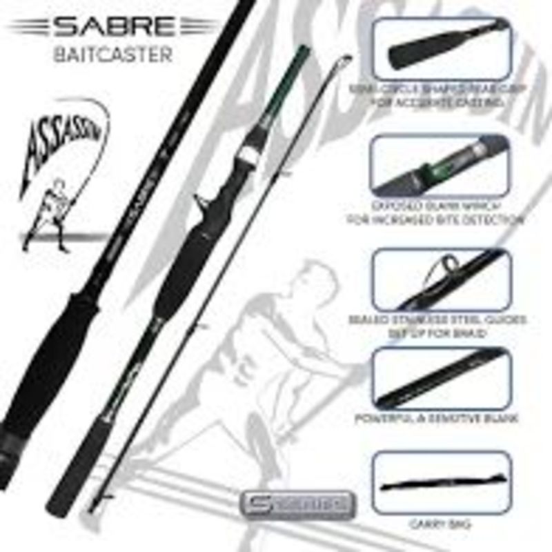 ROD ASSASSIN SABRE BAIT CASTING 7FT HEAVY – All Out Angling
