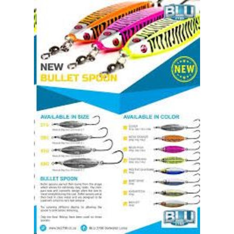 SPOON BULLET 50G NEON GREEN – All Out Angling
