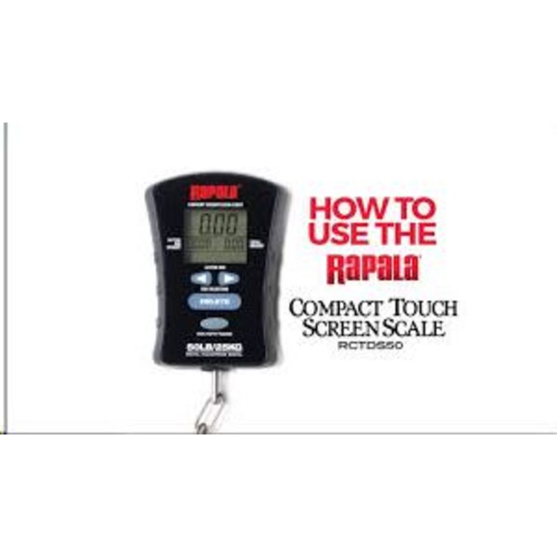 SCALE RAPALA DIGI 25KG TOUCH SCREEN – All Out Angling