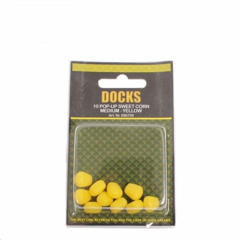 DOCKS ARTIFICIAL POP UP SWEETCORN YELLOW – All Out Angling
