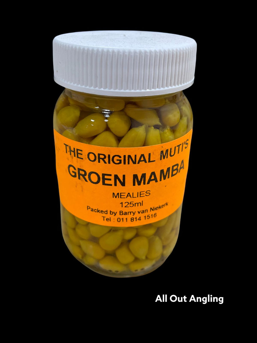 ORIGINAL BOTTLED MIELIES GROEN MAMBA – All Out Angling