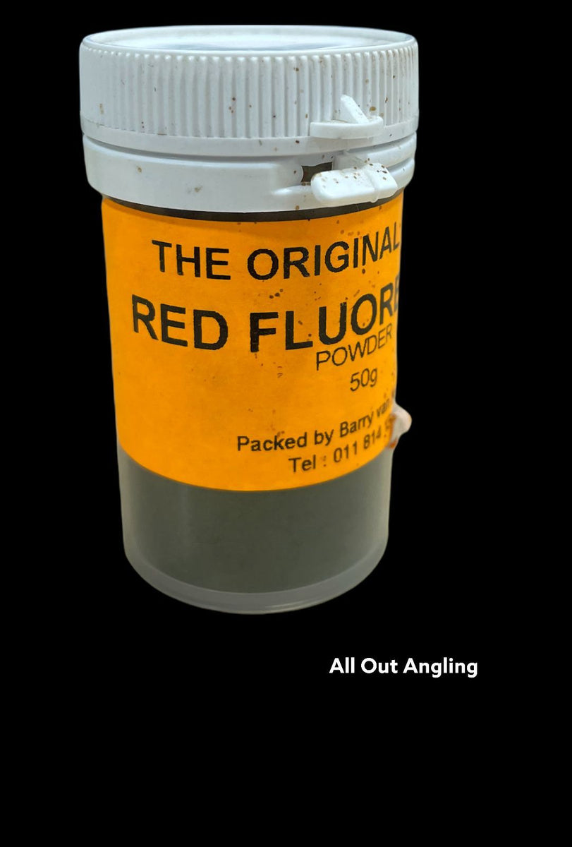 ORIGINAL POWDER FLUORO RED – All Out Angling